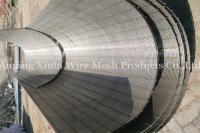 China SS 304 304L Wedge Wire Sieve Bend Screen 0.1mm Slot for Fruit Juice Processing for sale
