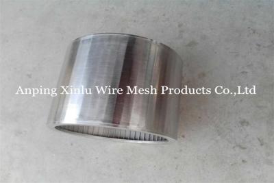 China OEM V Wire Rotary Drum Screen Pipe 200 Micron Slot 620 X 600mm With Flang for sale