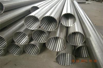 中国 0.5mの長さ水十分スクリーンの管SS AISI304 304L 302 316 316Lくさびワイヤー 販売のため
