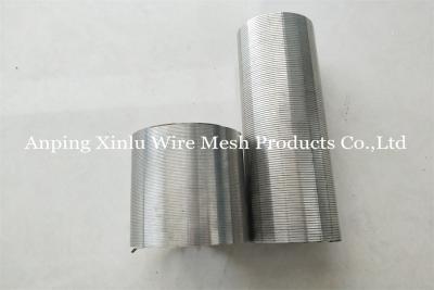 中国 6"連続的なスロット流動度のジョンソンVワイヤー スクリーンの管のステンレス鋼 販売のため