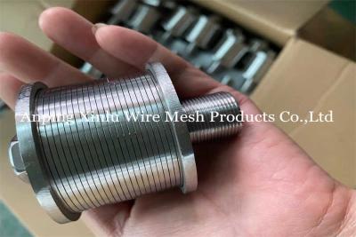 China SS Wire Wrapped Water Strainer Filter Nozzles For Mineral Water Plant for sale