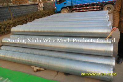 中国 電流を通される低炭素は制御8-5/8」219mmジョンソンVワイヤー水スクリーンの管を紙やすりで磨く 販売のため