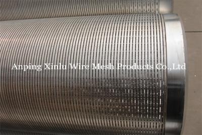 中国 12"直径スロット60ジョンソンVのためのワイヤーによって包まれるスクリーンの管の等級のSU 304井戸に 販売のため