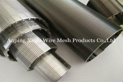 Cina Cavo Johnson Screen Pipe Diameter del cuneo di trattamento delle acque reflue 16