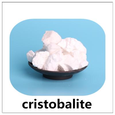 China High conversion cristobalite calcined silica silicon dioxide 99.5% for ceramics core for sale