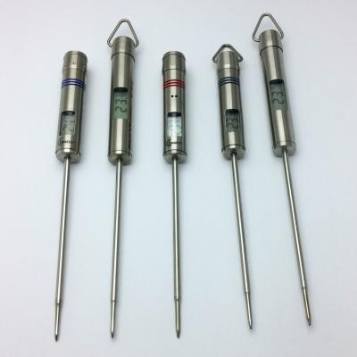 China Stainless Steel Instant Read Food Thermometer , Cooking Probe Thermometer Good Heat Insulation for sale