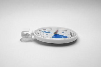 China Accurate Reading Fridge Temperature Gauge , Commercial Cooler Thermometer Top Hook Type for sale