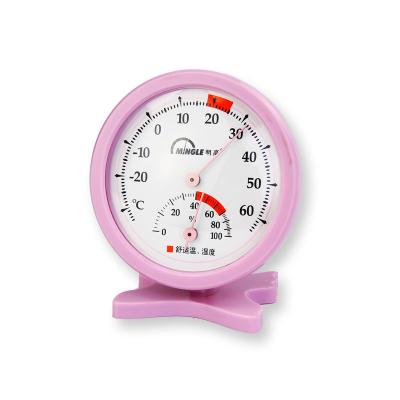 China TH108 de Radio van het metaalkader mengt Thermometerhygrometer 74*24mm Grootte Te koop