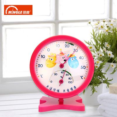 China TH108 de Radio van het metaalkader mengt Thermometerhygrometer 74*24mm Grootte Te koop