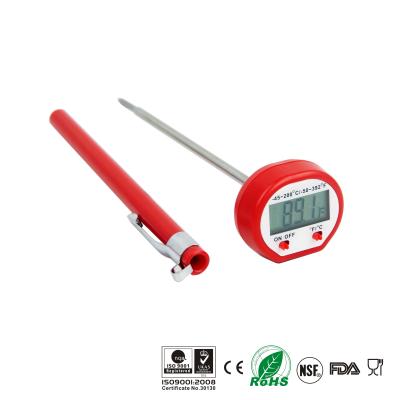 China Portable Colorful Baby Milk Thermometer Protective Easy To Read LCD Readout for sale