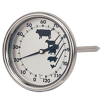 China Highly Durable Dial Meat Thermometer Set , Fast Read Thermometer Bimetal Type for sale