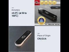 O instante leu o carregamento impermeável do termômetro IPX7 USB da grade de Digitas