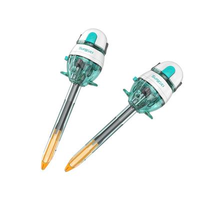 Cina Trocar a lame eliminabile e cannula di trocar ritrattabile di plastica della lama in vendita