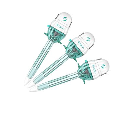 Cina Monouso per chirurgia laparoscopica con trocar chirurgico senza lama da 12 mm in vendita