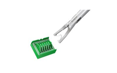 China ML / L / XL Size CE Approved Class II Laparoscopic Clips Polymer Ligation Clips for sale