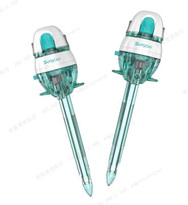 China 12mmの使い捨て可能な外科手術用の器具Endoscopic光学TrocarおよびCannula for sale