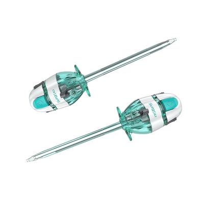 Cina EO Sterilizzato Punta trasparente Laparoscopica Trocar ottico usa e getta di 5 mm di diametro in vendita