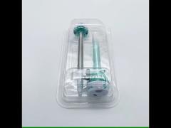 외과 10/12mm 일회용 라파로스코피 벙트 트로카 ISO13485 가닥 캔룰라