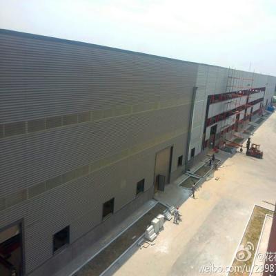 China Low Cost Light Steel Frame Prefab Industrial Shed for sale