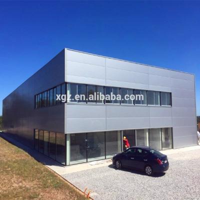 China Shopping Mall Steel Structural Car Prefabricated Showroom for sale