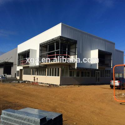China Low Cost Modern Prefab Light Steel Frame Building for sale