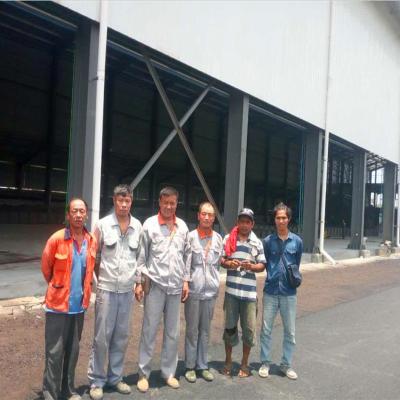 China Metal Building Construction Light Steel Structure Prefabricated Sheds for sale
