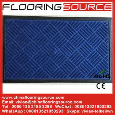 China Waterhog Carpet Entrance Mat Water Hold Floor Mat Door Mat Polypropylene Fiber Rubber Backing for sale