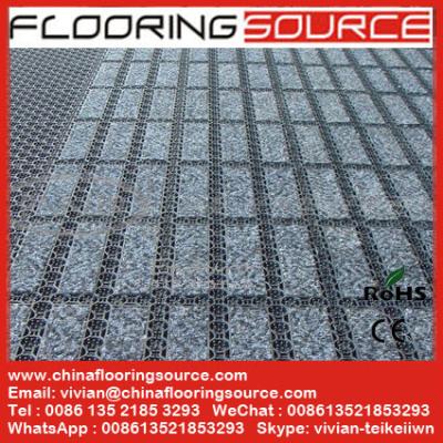 China Commercial Entrance Matting Interlocking Tile Outdoor Scraper Carpeting for sale