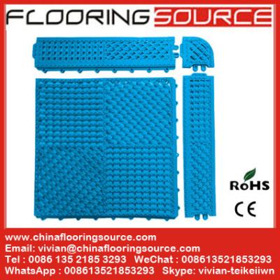 China PVC Tile Mat for Swimming Pool mat  Locker Room mat bathroom mat washroom mat for sale