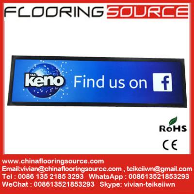 China Bar Runner and Bar Mat with rubber backing and knitted polyester top for beer bar and counter for sale
