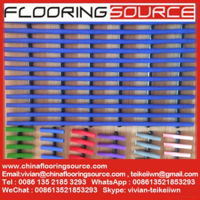 China PVC Tubular Matting Anti-slip and preventing Fatigue for barefoot surround swimming pool bathroom changing room for sale