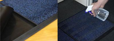 China Disinfection Entrance Floor Mat  Sanitizing Mat Nylon Cotton PP Surface Rubber Backing Reduce Spreas of Disease for sale
