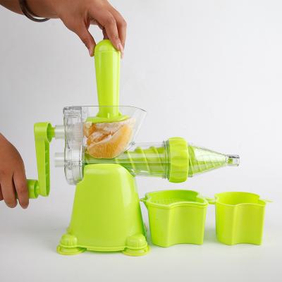 China food grade material hand-operated baby food ice cream juice juicer machine for sale