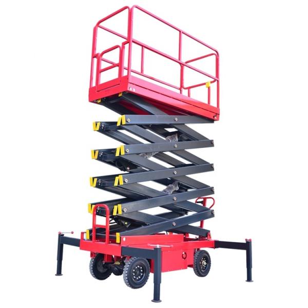 Quality Plataforma Elevadora De Tijera Plataforma Elevadora De Trabajo Aereo Elevador De Tijera Mobile Elevating Lift Use in Warehouse for sale