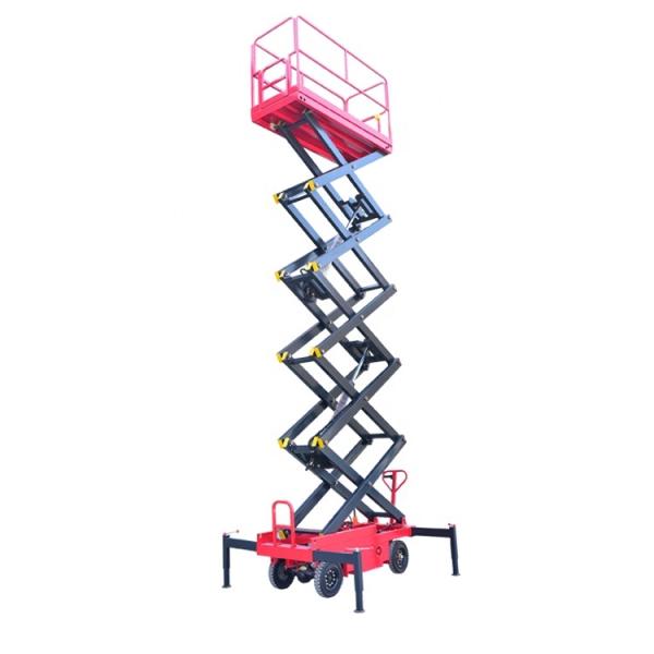 Quality Battery Indoor Electric Scaffolding Lifting Machine Powered Scaffold for sale