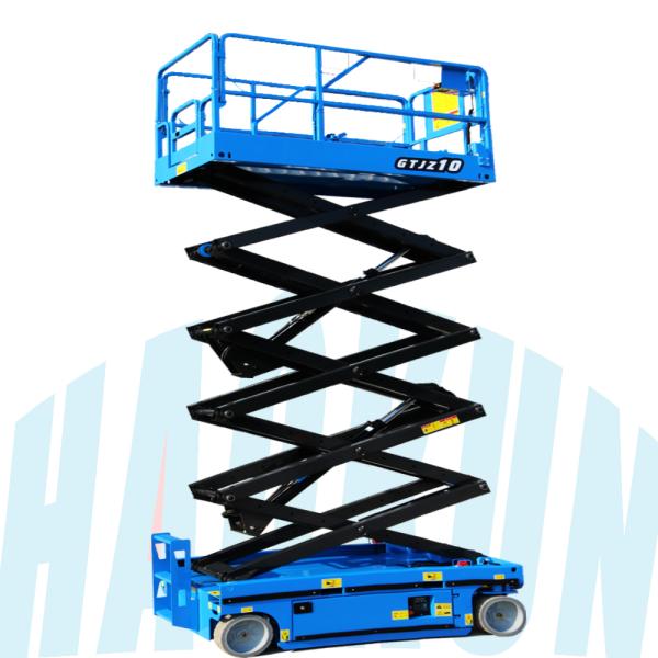 Quality CE Elevating Work Platform Vertical Cargo Lift  Trailer Hydraulic Scissor Portable Warehouse Scissor Lift for sale
