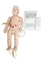 China Infant ACLS Simulation Manikin 20 ECG CPR Training with Real Defibrillation for sale