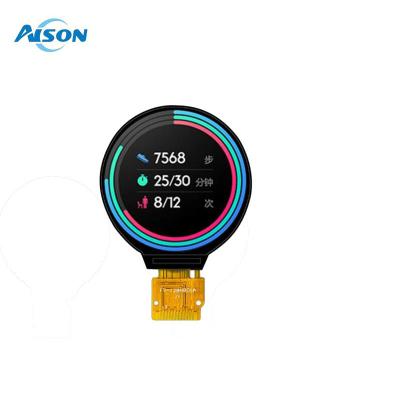 China 1.28 polegadas Tipo redondo LCD 12 pin Display 240x240 Driver GC9A01 SPI Interface à venda