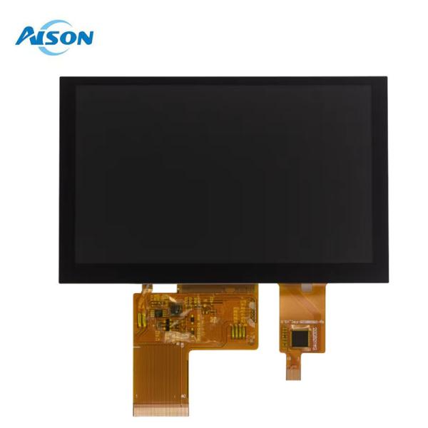 Quality 800X480 LCD IPS Display 5 Inch Capacitive Panel Touch Screen 350 cd/m2 for sale