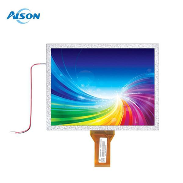 Quality 300 Nits LCD TFT Display Module 800x600 Display 8 Inch With 50 Pin RGB Interface for sale