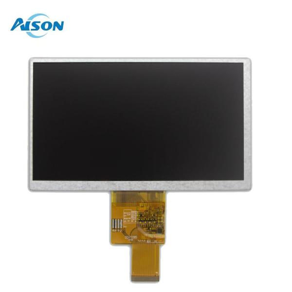 Quality 7 Inch 40 Pin 800x480 TFT LCD Display Panel 400 Cd/M2 RGB Interface for sale