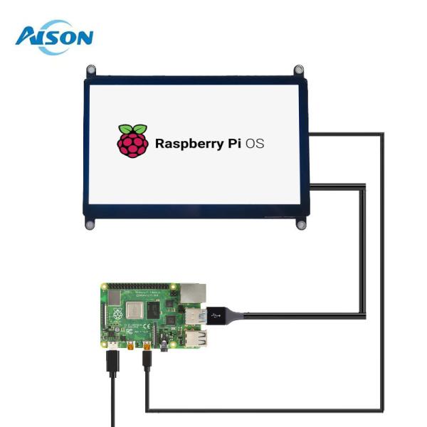 Quality 1024X600 HDMI TFT Display 7 Inch Touch Screen HDMI For Raspberry Pi for sale