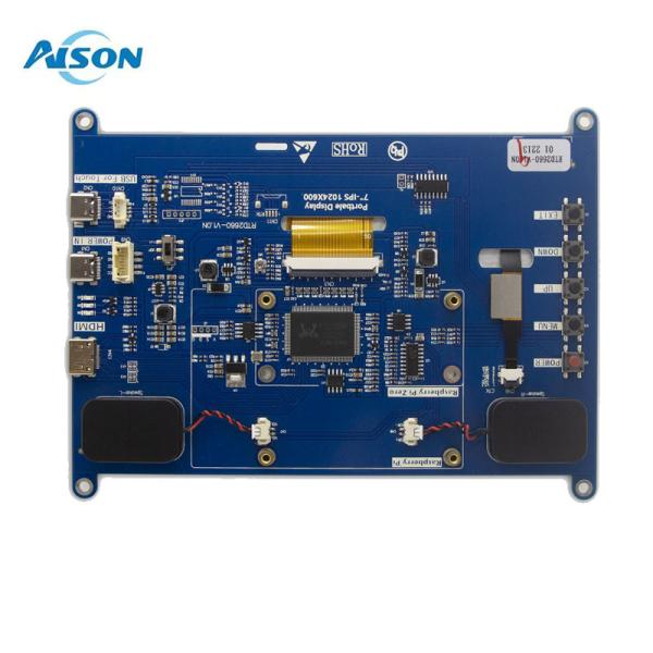 Quality 7 Inch Capacitive Touchscreen Customized TFT Display For Raspberry Pi for sale