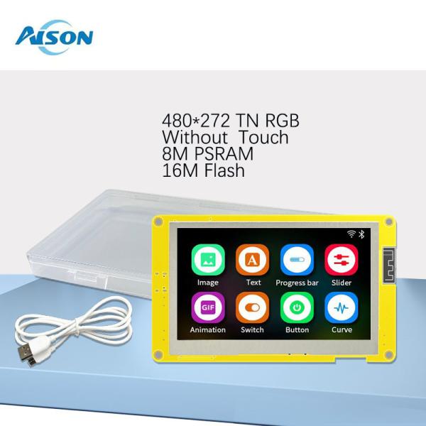 ESP32 Bluetooth Display Module 4,3 polegadas Smart Touch Displaylay tela 480x272