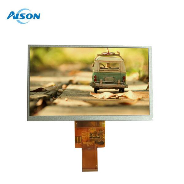 Quality 7 Inch 40 Pin 800x480 TFT LCD Display Panel 400 Cd/M2 RGB Interface for sale