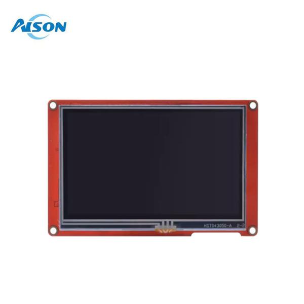 Quality 480x272 HMI LCD Display 4.3 Inch Resistive Touch Display 4 pin for sale