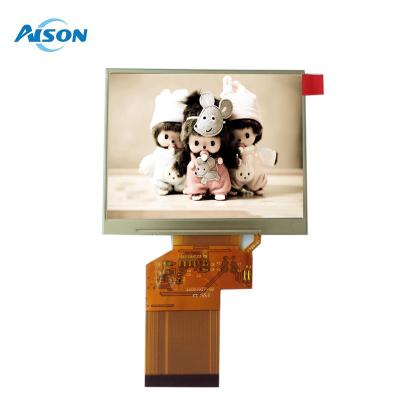 China 3.5 Inch 320x240 TFT LCD Display With RGB 24 Bit 54pin Interface 350cd/M2 TFT Display Module for sale