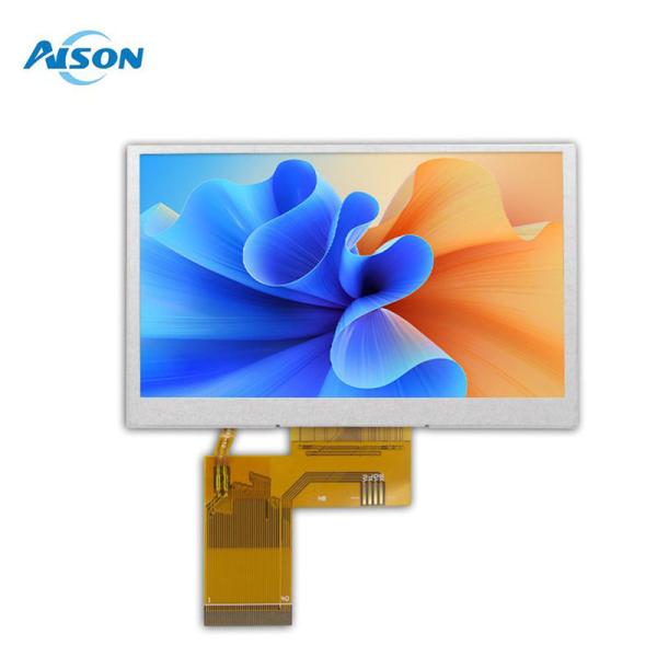 Quality 4.3 Inch TFT LCD Display 40 Pin LCD Screen 800x480 RGB Interface for sale