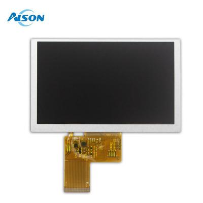 China 5'' 800x480 TFT LCD Screen Module 5 Inch IPS LVDS TFT Display 500 Cd/M2 for sale