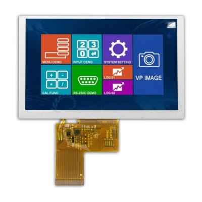 China Customized 5 Inch High Brightness TFT Display, Sunlight Readable Displays TFT 2500cd/m2 for sale